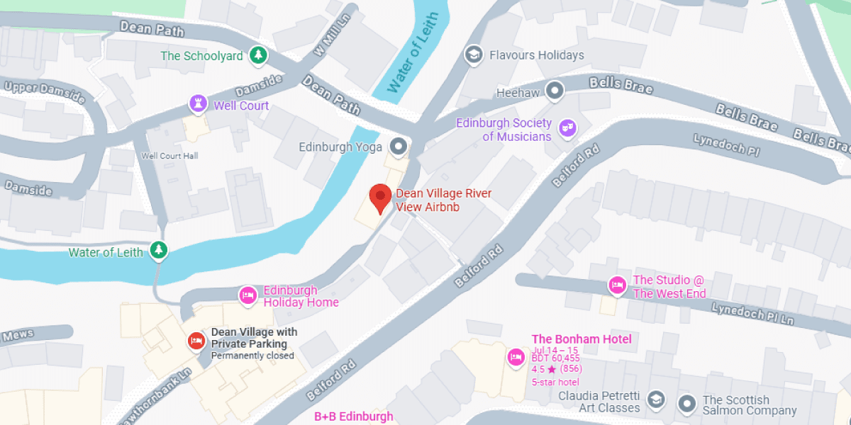 Edinburgh Tourist Map 2025 – Top Attractions & Travel Guide