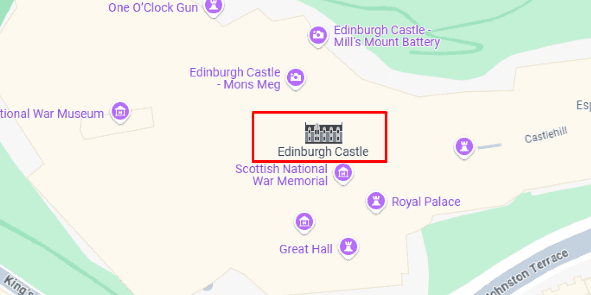 Edinburgh Tourist Map 2025 – Top Attractions & Travel Guide