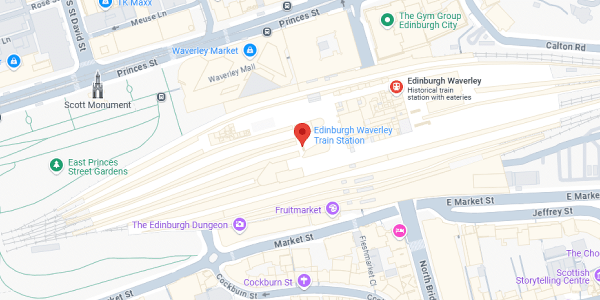 Edinburgh Tourist Map 2025 – Top Attractions & Travel Guide